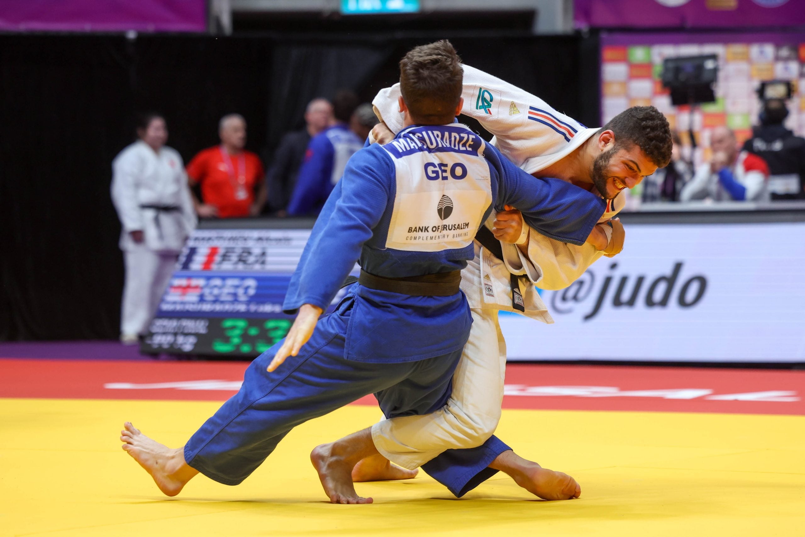 FRANCE CAMPAIGN FOR TAKE OVER ON FINAL DAY OF THE WORLD MASTERS ...