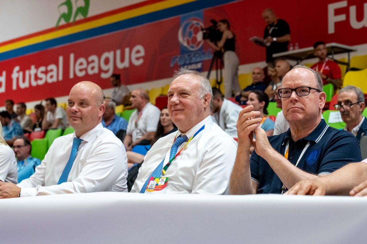 EJU PRESIDENT WELCOMES ALBERT II PRINCE OF MONACO - European Judo Union