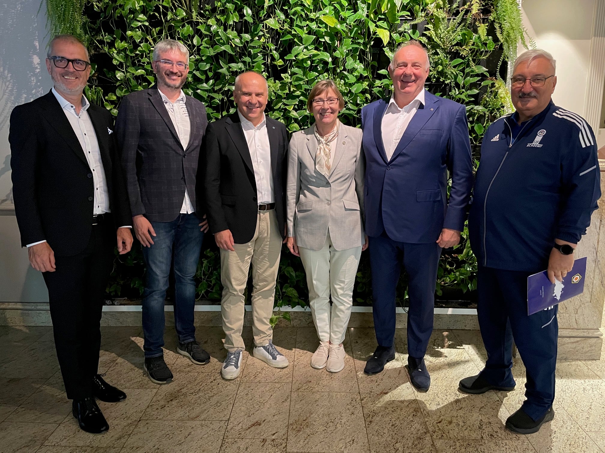 PRESIDENT DR TÓTH MEETS WITH EUSA DELEGATION - European Judo Union